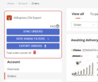 Aliexpress CSV Export – AliExpressTools.io